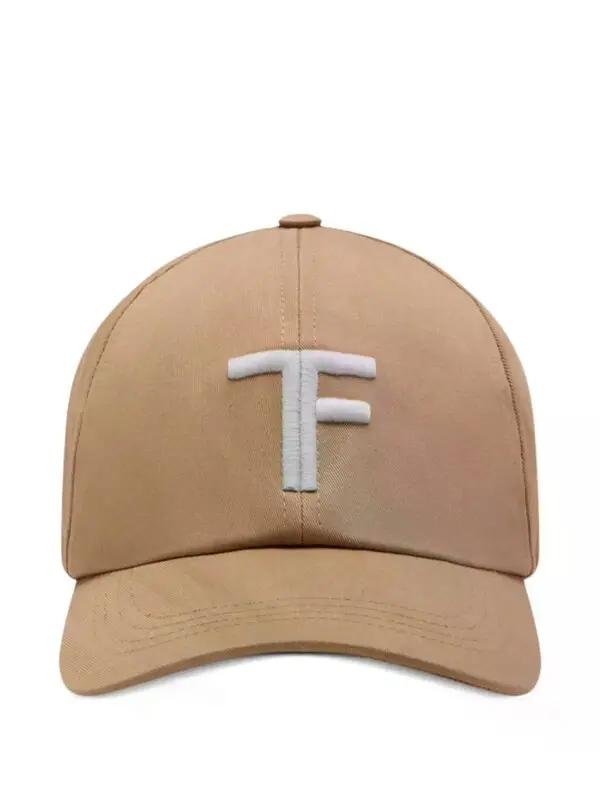 TOM FORD Logo-embroidered Baseball Cap - Neutrals