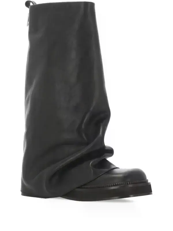 Attico Leather Knee-high Boots