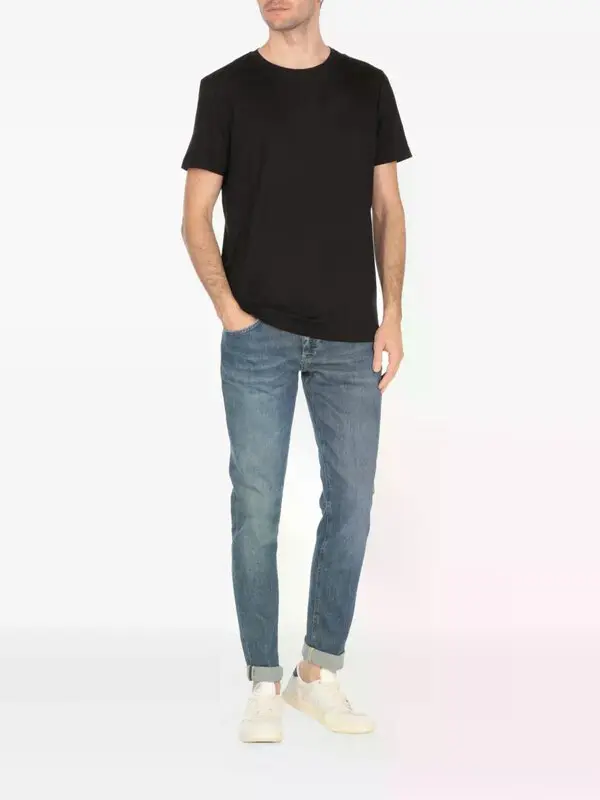 DONDUP Logo Detail Jeans - Blue