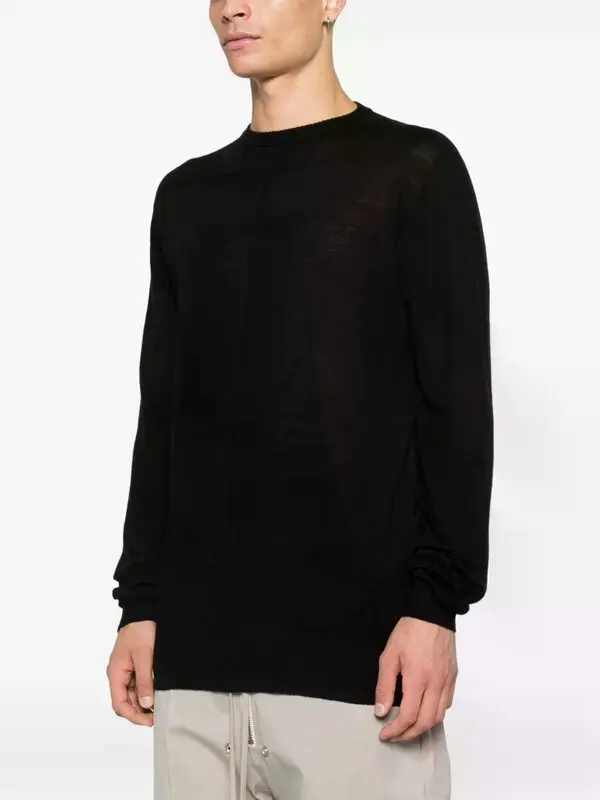 Rick Owens Crew-neck Wool Jumper