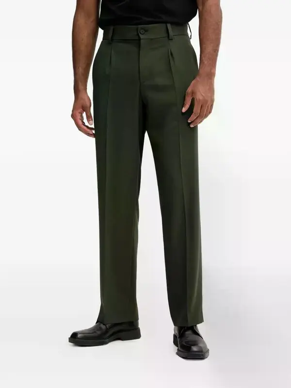 Hugo Pleated-front Trousers
