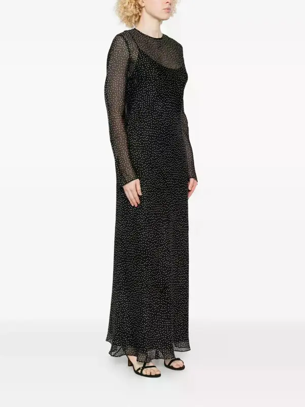 SIR. Lisander Polka-dot Dress