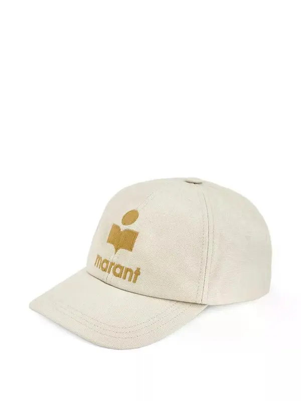 MARANT Logo-embroidered Baseball Cap - White