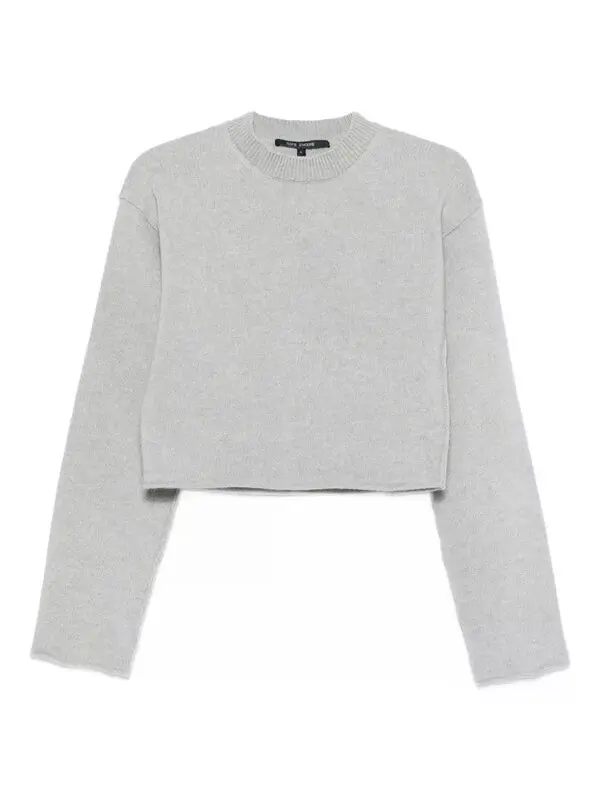 Sofie D'hoore Round-neck Cropped Sweater