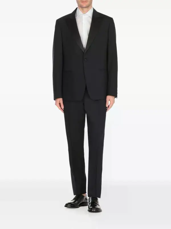 LARDINI Peak-lapel Single-breasted Suit