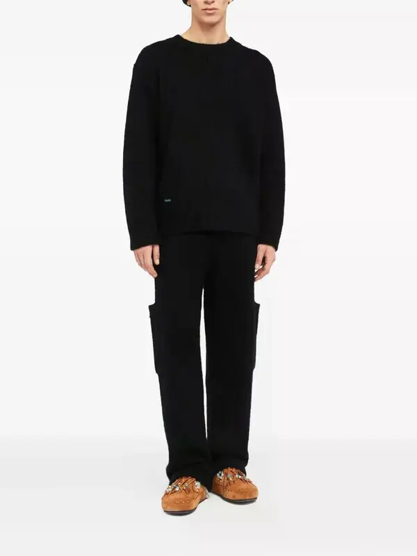 Alanui Ribbed Crew-neck Sweater