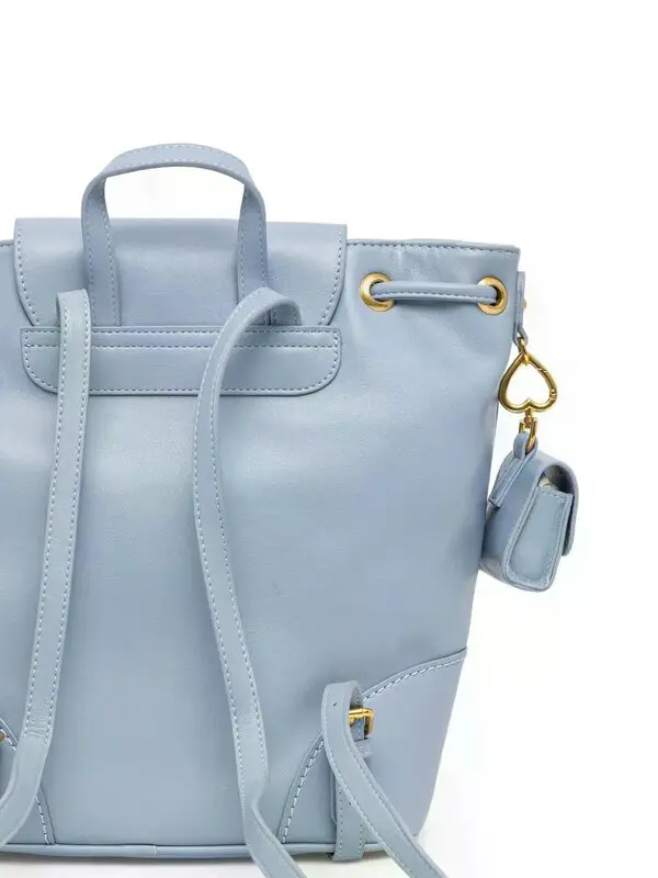 Juicy Couture Drawstring Flap Backpack - Blue