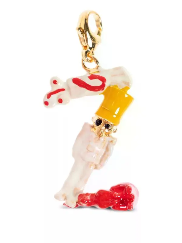 Marni Nutcracker Charm Necklace - Neutrals