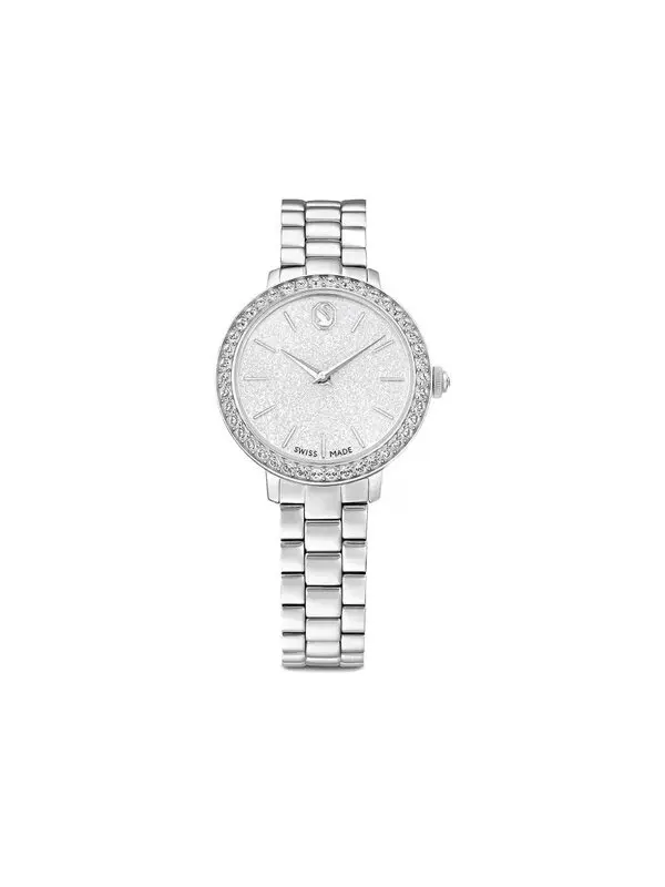 SWAROVSKI Matrix 3-link 30mm Timepiece - White
