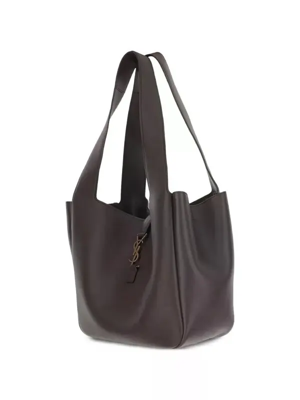 Saint Laurent Logo-plaque Leather Shoulder Bag