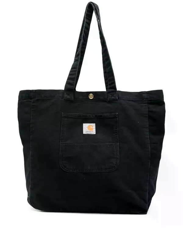 Carhartt Work In Progress Organic Cotton Tote Bag - Black