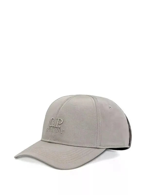 C.P. COMPANY Goggle Lens Baseball Cap - Grey