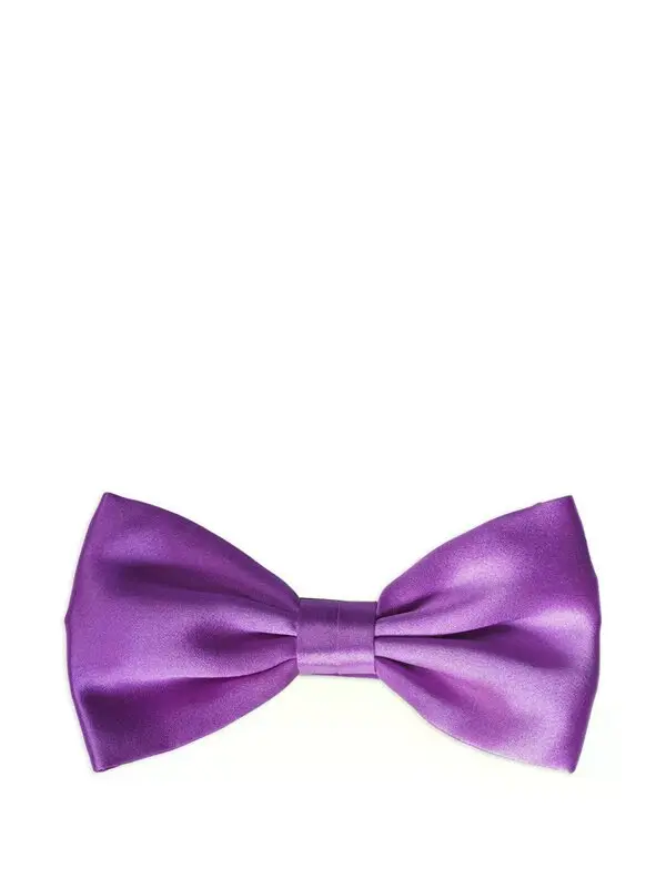 Stefano Ricci Silk Bow Tie - Purple