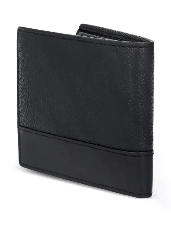 Hugo Logo-plaque Leather Wallet