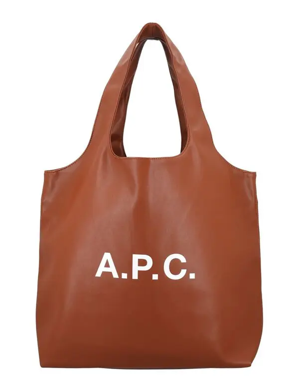 A.p.c. Ninon Tote Bag - Brown