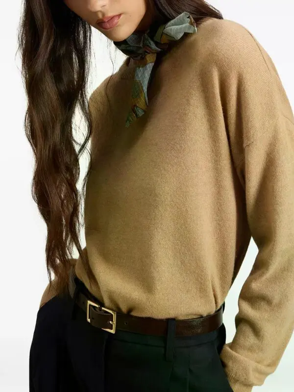 Woolrich Crew-neck Long Sleeve Sweater - Neutrals