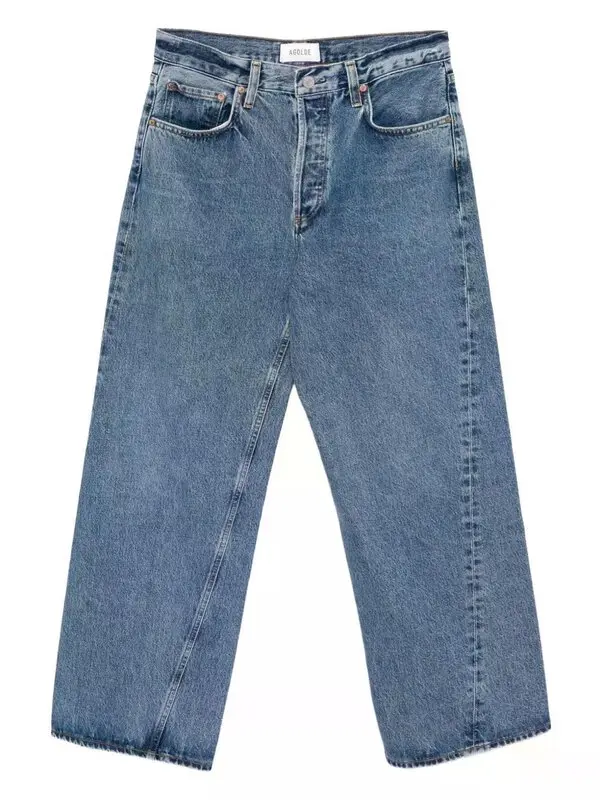 AGOLDE Twist Low Slung Jeans - Blue