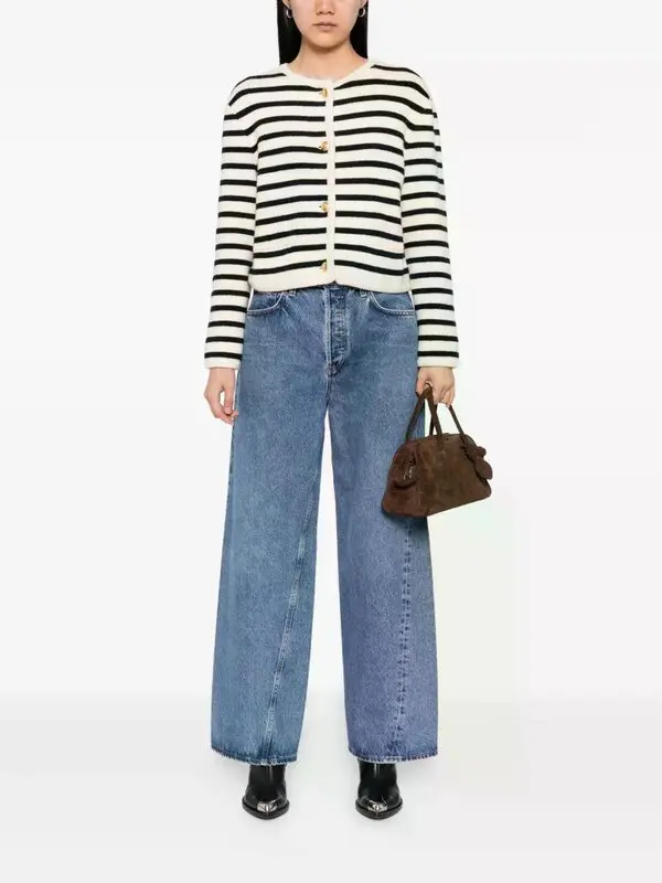 AGOLDE Twist Low Slung Jeans - Blue