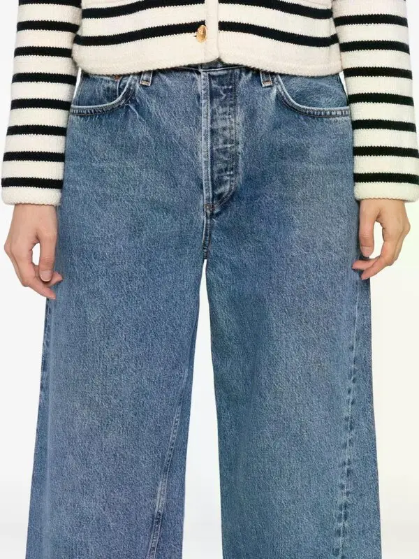 AGOLDE Twist Low Slung Jeans - Blue