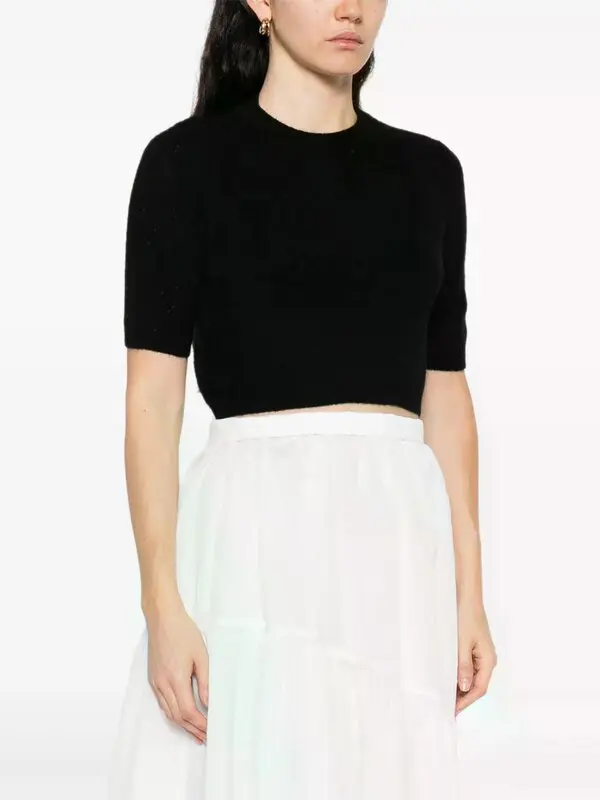 P.a.r.o.s.h Round Neck Sweater - Black