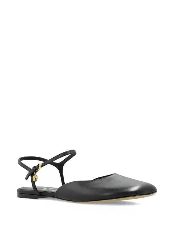 Loewe Ankle-strap Leather Trainers