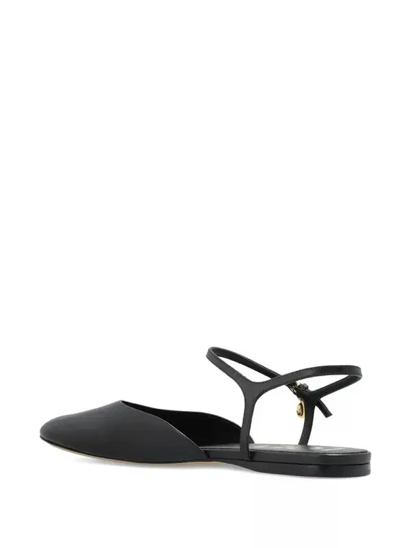 Loewe Ankle-strap Leather Trainers
