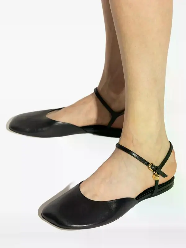 Loewe Ankle-strap Leather Trainers