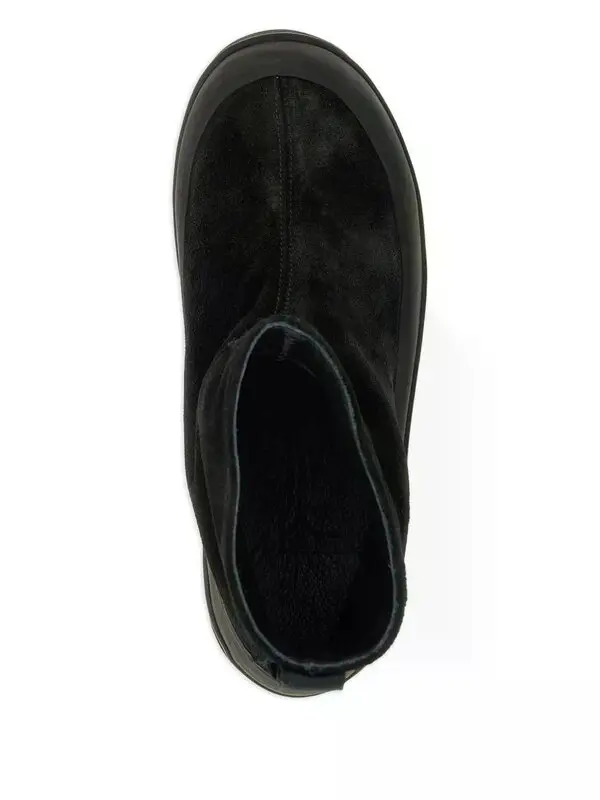 Stone Island Suede Rubber-band Boots