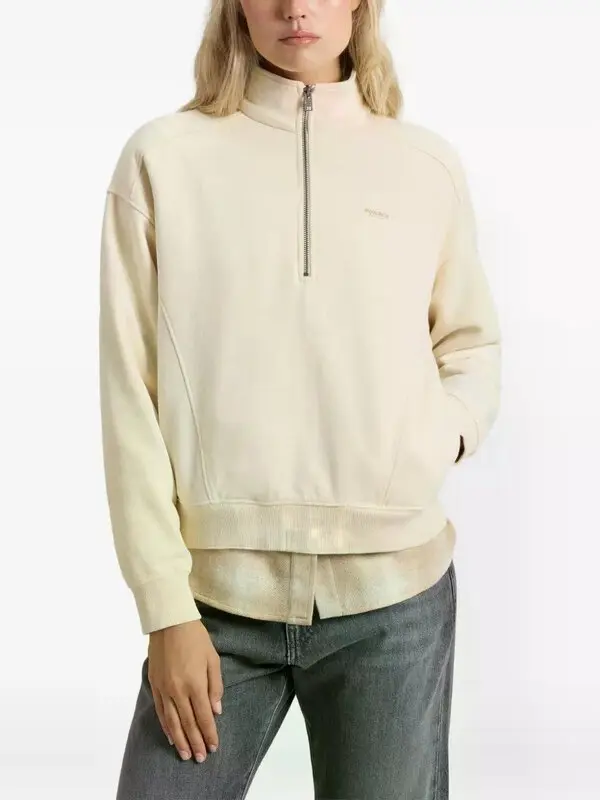 Woolrich Mock-neck Zip-up Sweatshirt