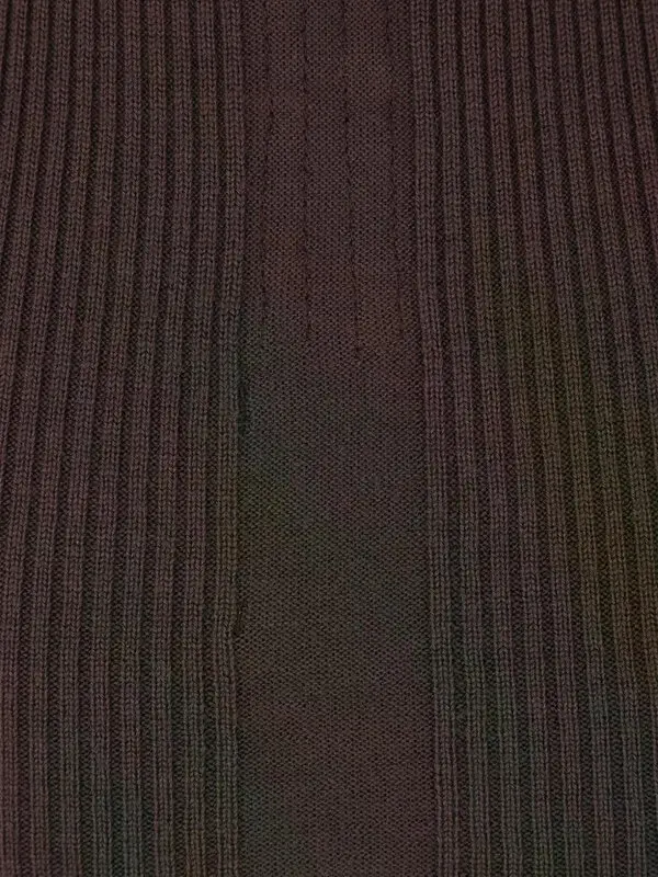 Rick Owens Ribbed Open-back Top - Grey