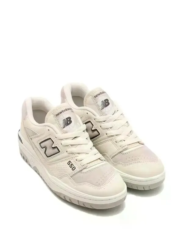 NEW BALANCE 550 Lace-up Leather Sneakers - Neutrals