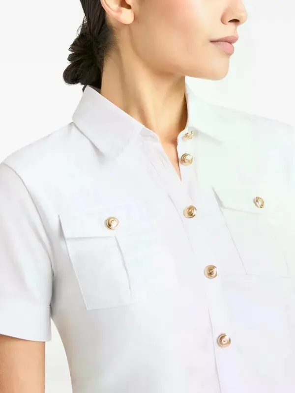Cinq À Sept Button-fastening Pocket Top