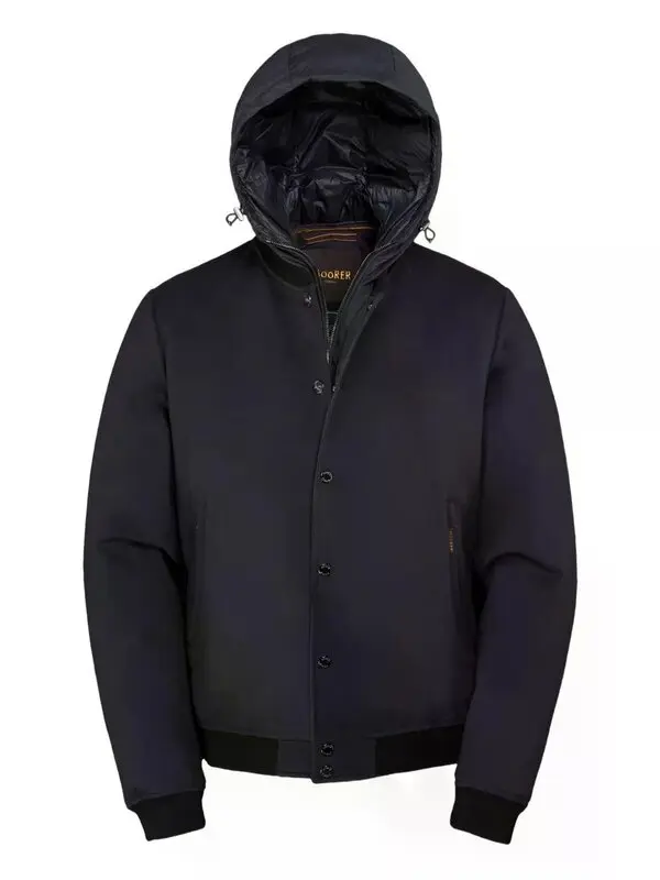 MOORER Hooded Bomber Jacket
