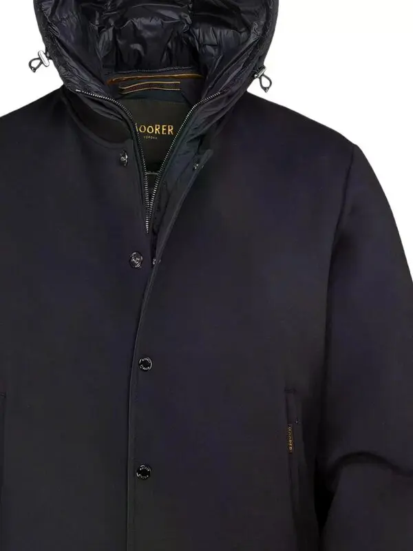MOORER Hooded Bomber Jacket