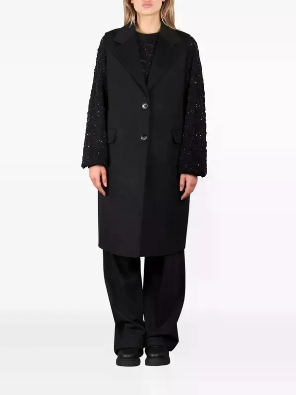 MOORER Jaya-cwx Hooded Quilted Vest-coat Set