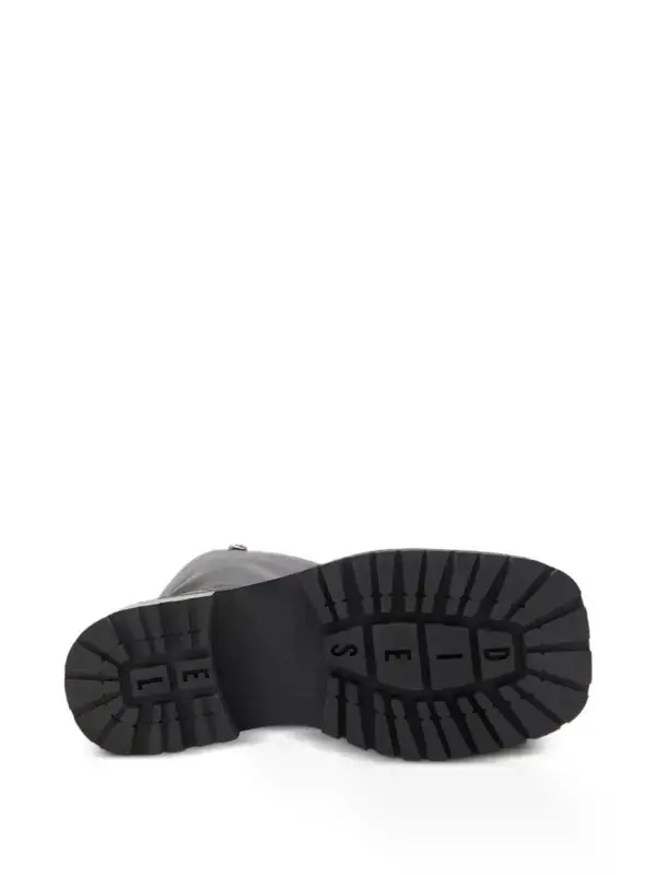 DIESEL® D-texan Square-toe Boots - Black