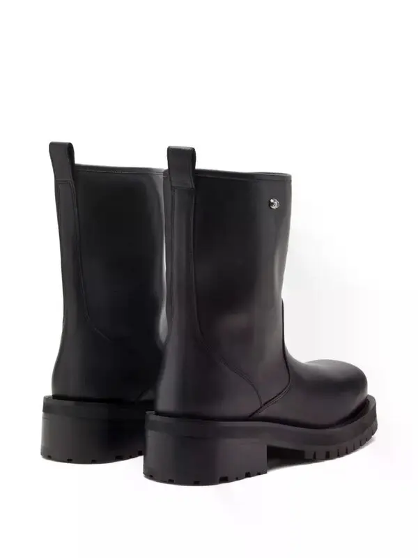 DIESEL® D-texan Square-toe Boots - Black