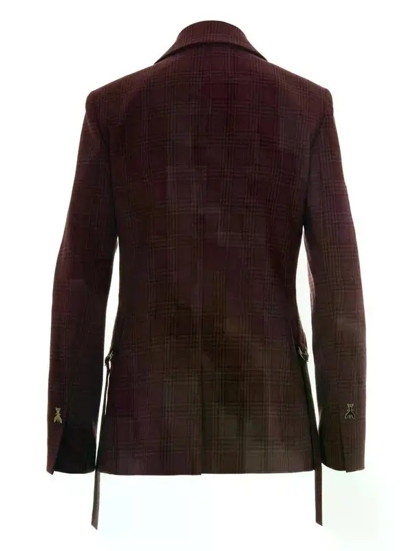 Patrizia Pepe Checked Blazer