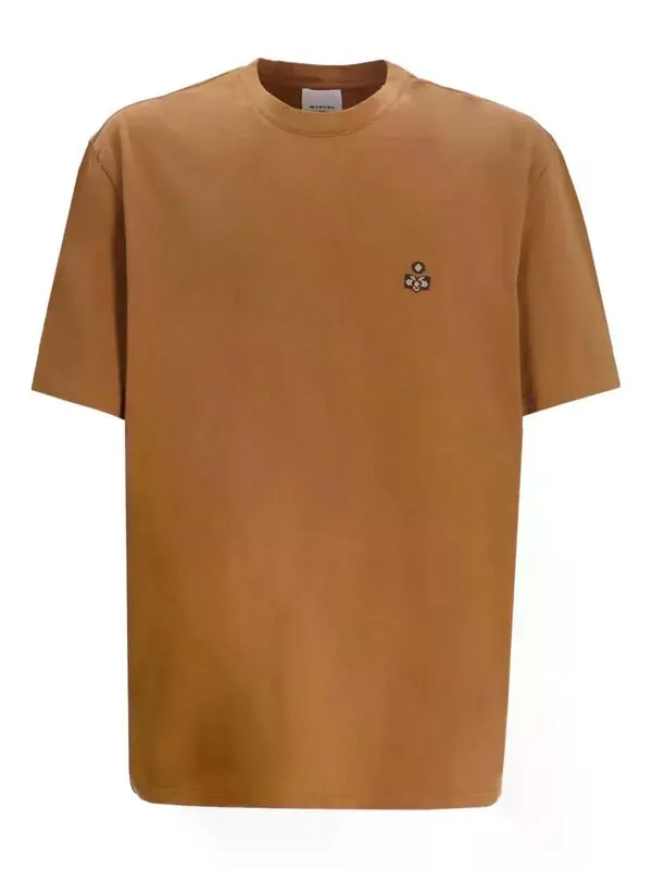 MARANT Hugo Embroidered Cotton T-shirt