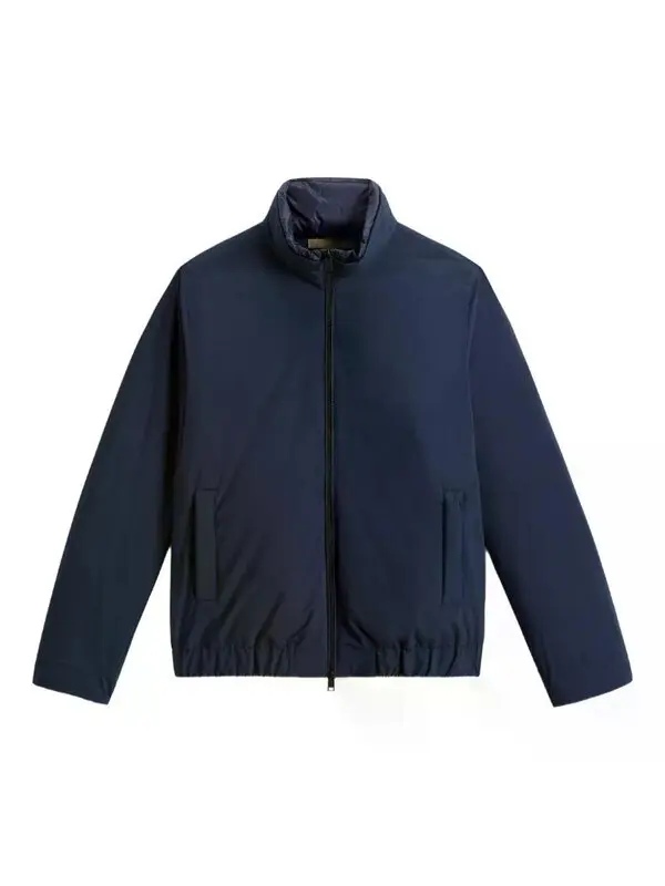 Woolrich Padded Bomber Jacket - Blue