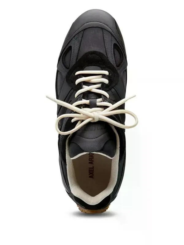 Axel Arigato Leather Panelled Lace-up Sneakers