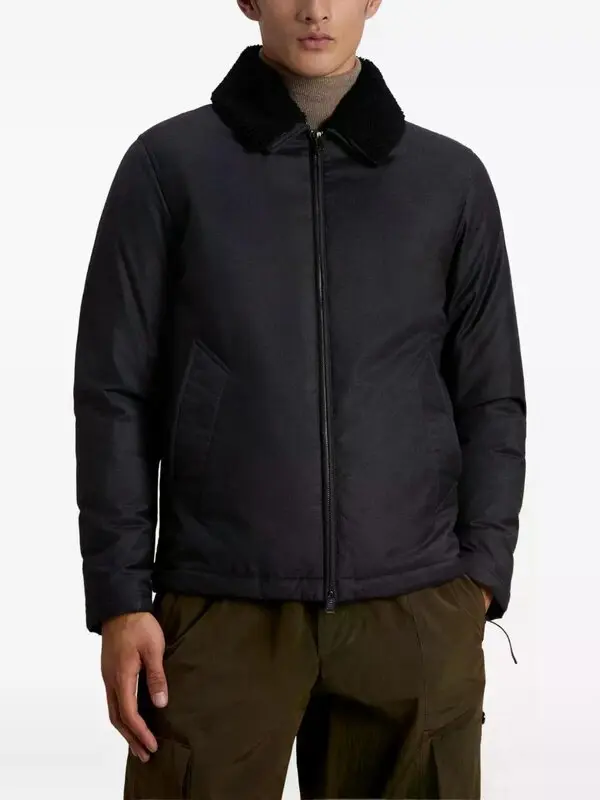 Woolrich Sherpa-collar Padded Jacket
