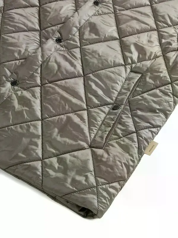 Woolrich Diamond-quilted Vest - Grey