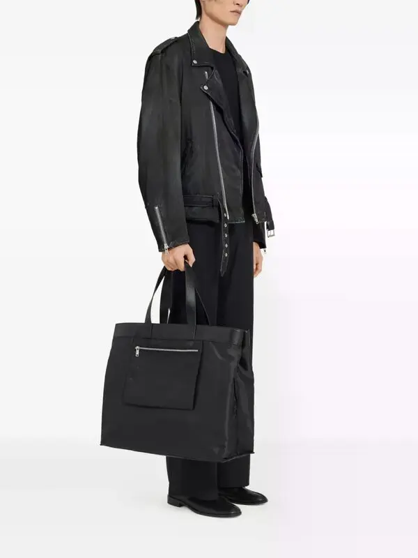 MAISON MARGIELA Asymmetrical-zip Biker Jacket