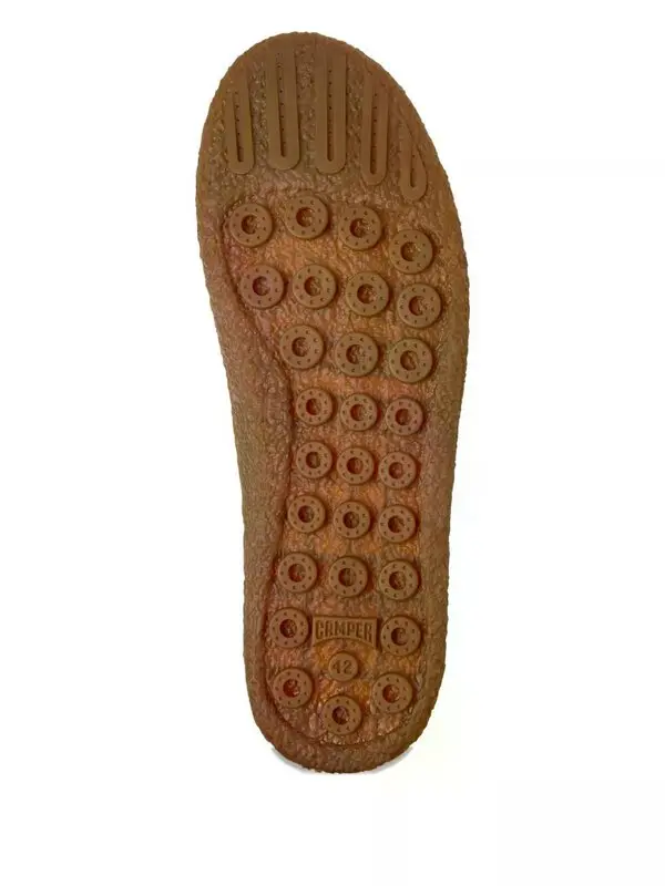 Camper Suede Lace-up Boots - Red