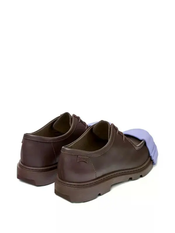 Camper Junction Leather Oxford Shoes - Brown