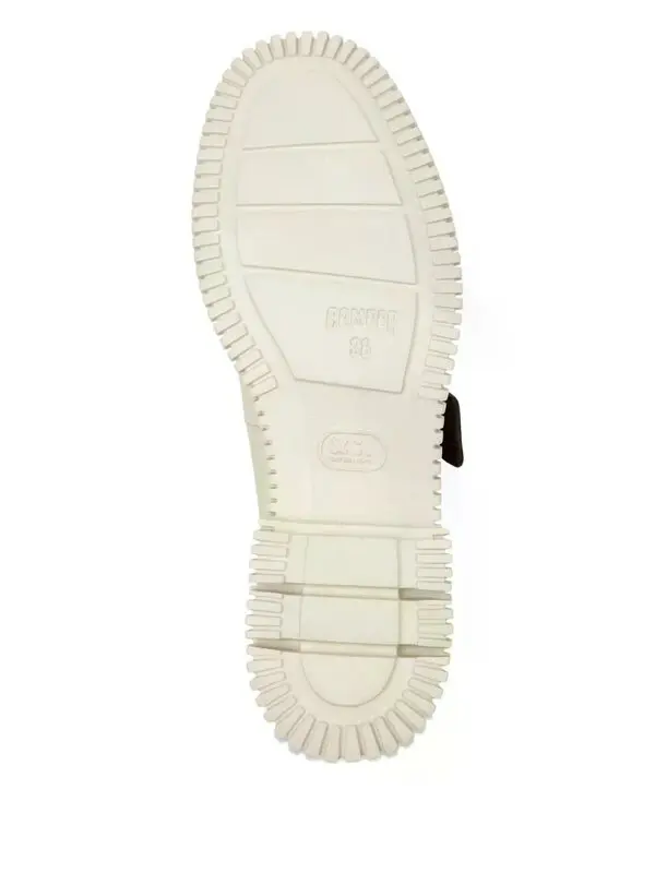 Camper Pix Buckled Leather Ballet Flats