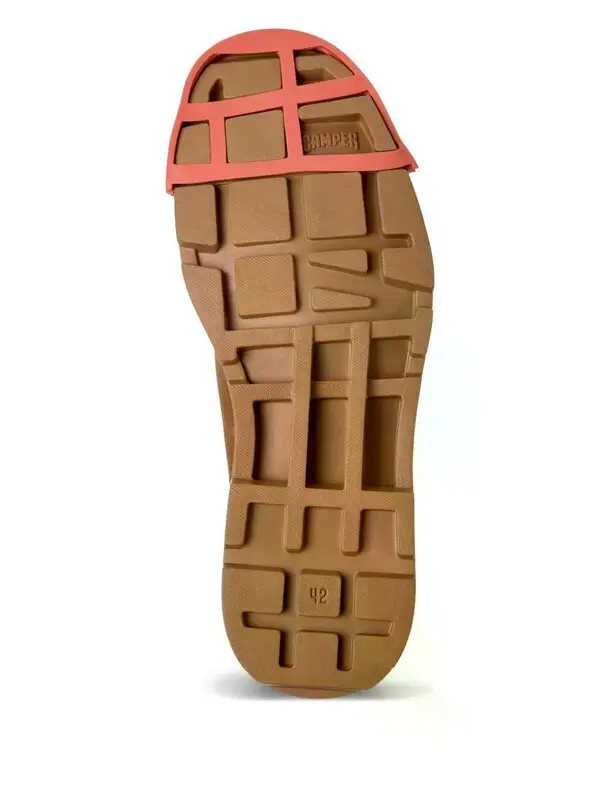 Camper Lace-up Leather Shoes - Brown