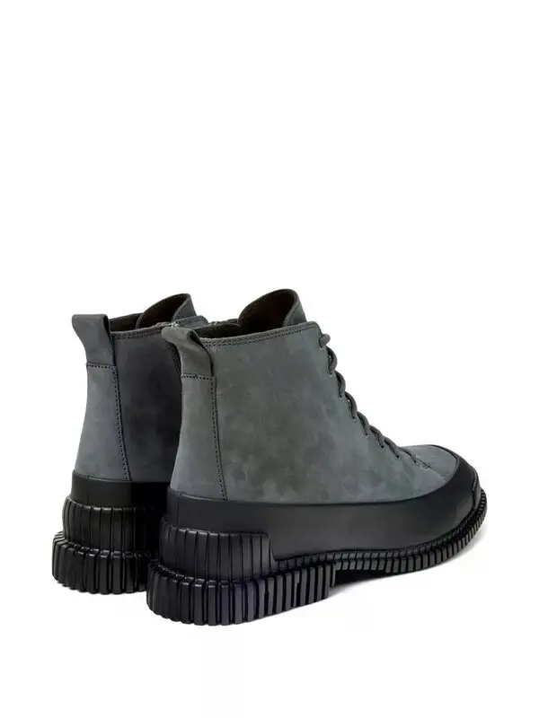 Camper Pix Lace-up Boots - Grey