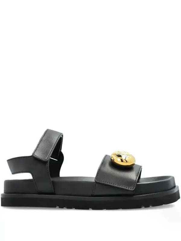 Loewe Pebble Leather Sandals